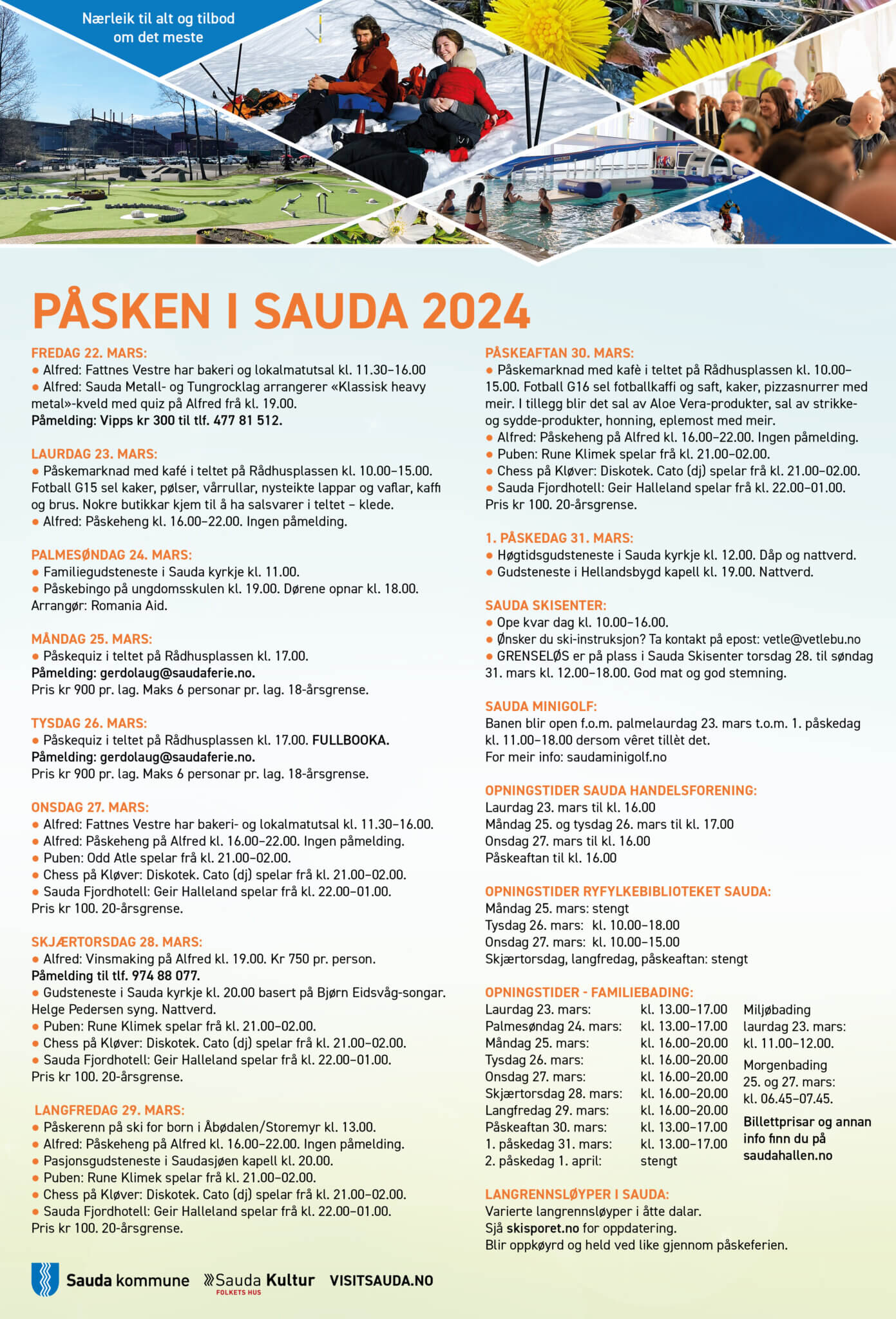 Påske i Sauda - Visit Sauda